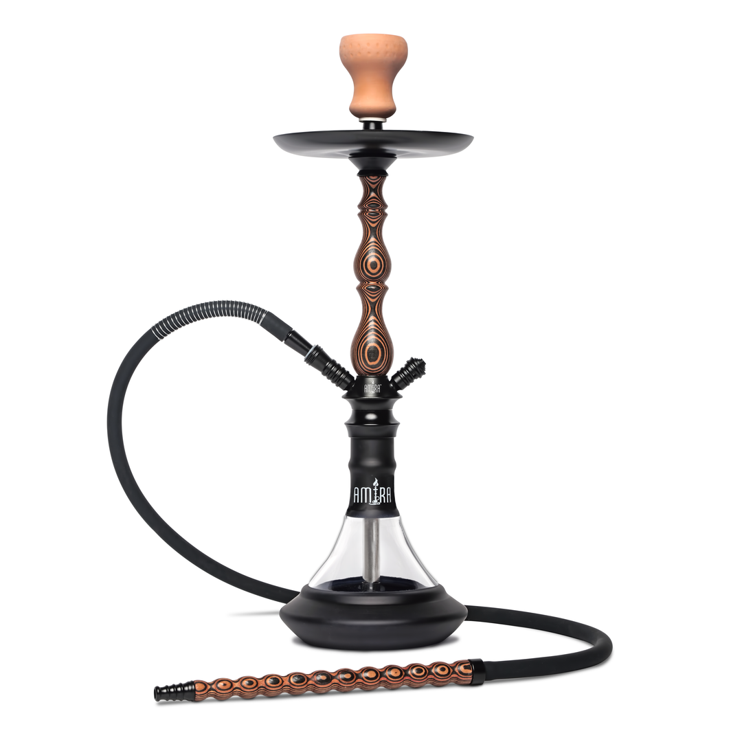24" Osaka Amira Wood Hookah with Click Technology – AmiraHookahs